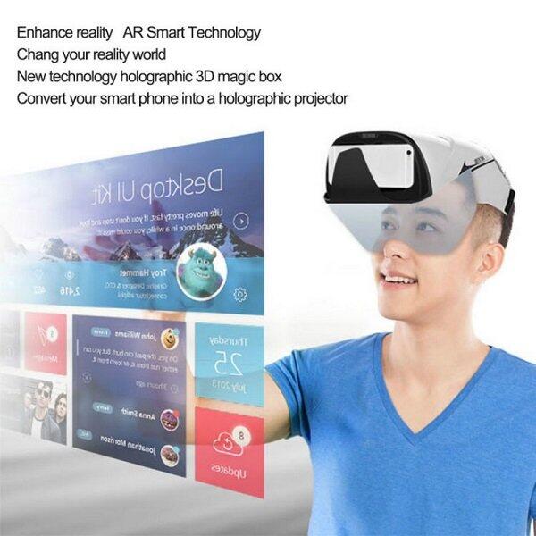 Augmented Reality Glasses - 3D Projector Headset Box