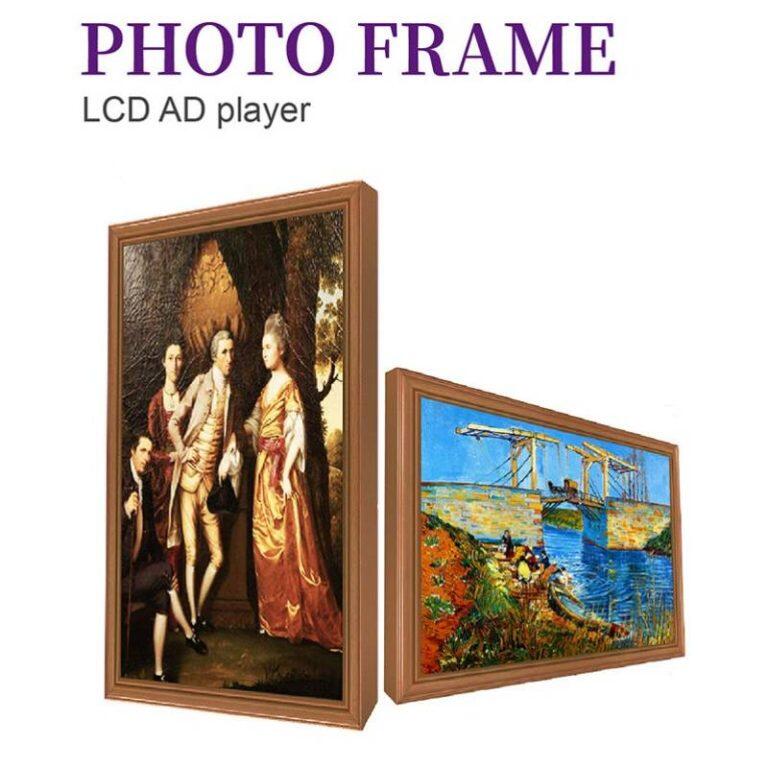 Digital Art Signage with Wooden Frame | NewTechStore | Online Store
