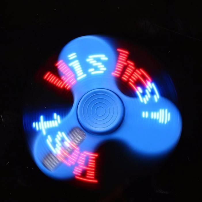 Intelligent App Control LED Fidget Spinner with Bluetooth Speaker