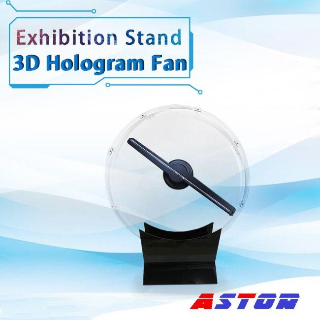 Portable Hologram Fan with Cover - www.newtechstore.eu
