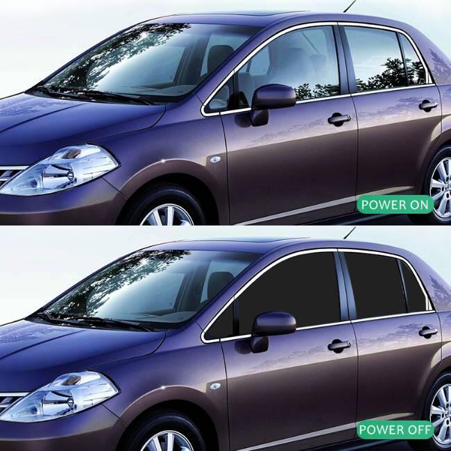Smart Self-Adhesive PDLC Film for Car Windows - NewTechStore - Eshop