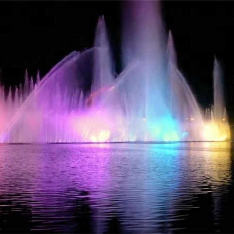Water Holographic Projection Screen for Fountains, Lakes and Pools
