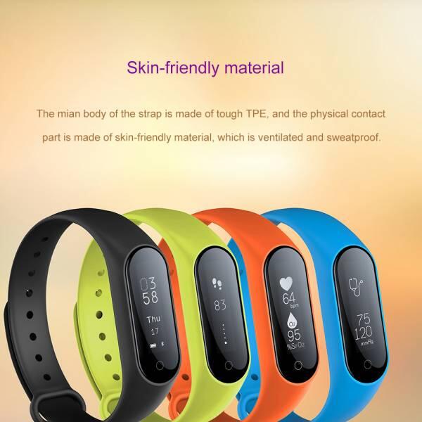 Y2 Smart Bluetooth Wristband with Heart Rate and Blood Pressure